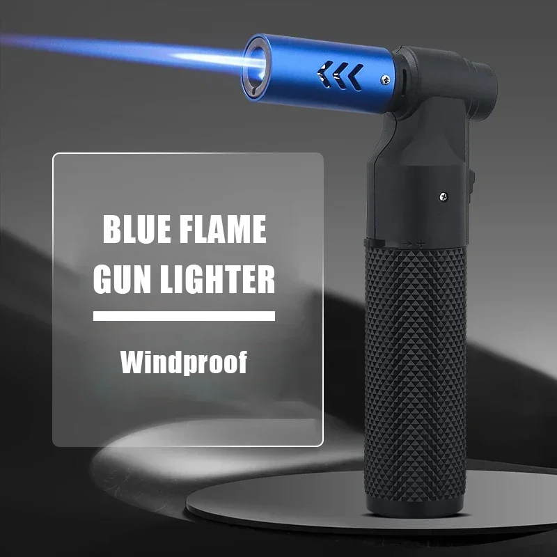2024 Honest Gun Strong Windproof Blue Flame Cigar Adjustment Spray Gun ...