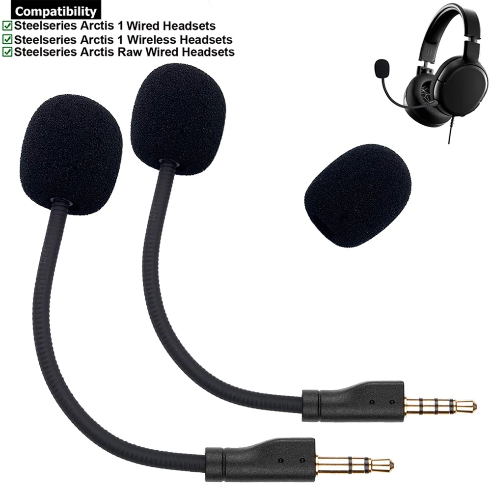OFC-Replacement-Aux-3-5mm-Game-Mic-Detachable-Microphone-Boom-for ...