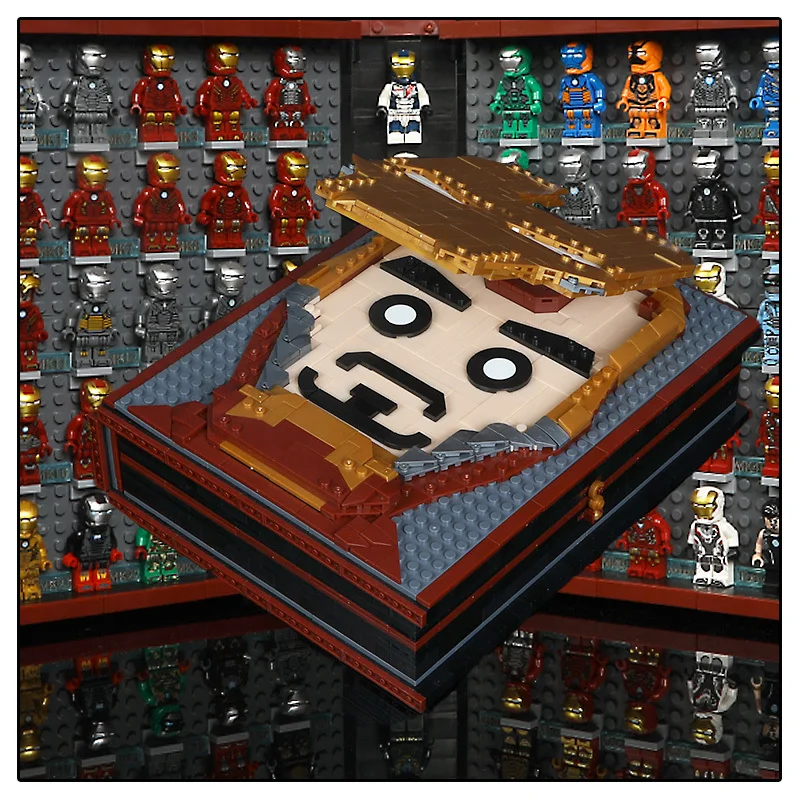 New-Avengers-Iron-Man-Display-Book-Disney-Marvels-55-Mini-Ironman ...