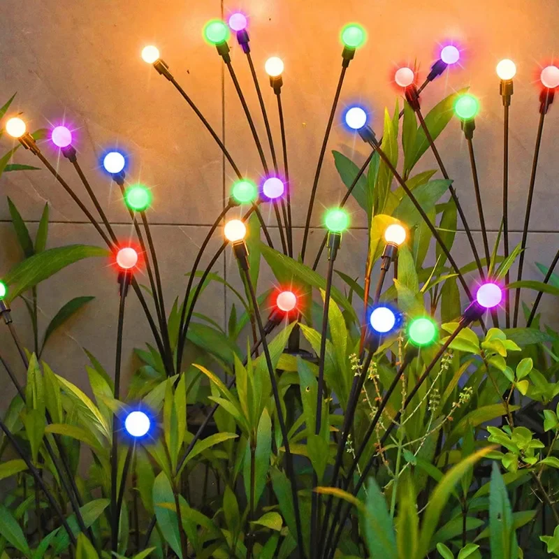 Solar-Outdoor-Colored-Lights-Atmosphere-Fireflies-LED-Night-Lights ...