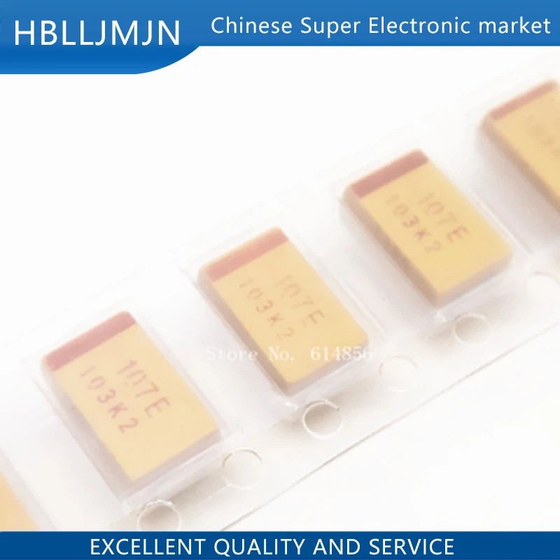 10PC D Type 2.5V 4V 6V 6.3V 10V 16V 25V 35V 50V 4.7UF 6.8UF 10/15/22/33 ...