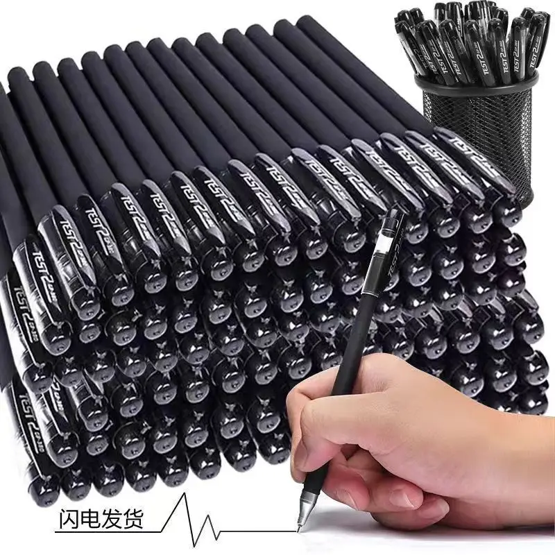 Lot-Frosted-Neutral-Pen-Rod-Core-Set-Black-Ins-Quick-Drying-Japanese ...