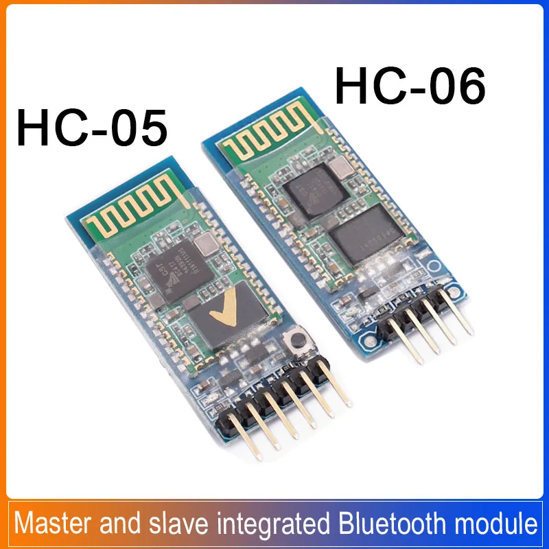HC-05-HC-06-RF-Wireless-Serial-Transparent-Communication-Module-6Pin ...