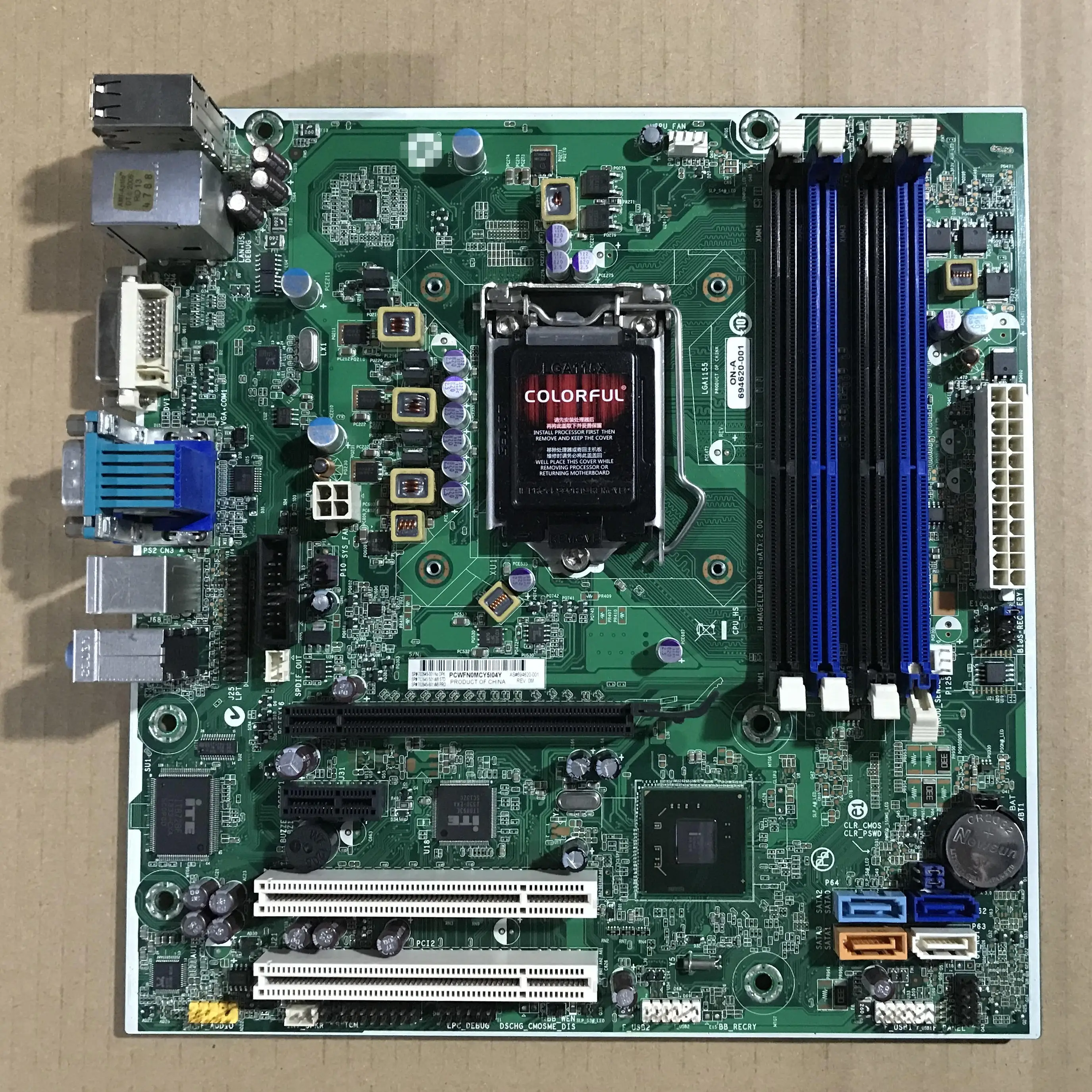 Original Motherboard for HP PRO 3340MT 3348MT H67 motherboard 702645 ...