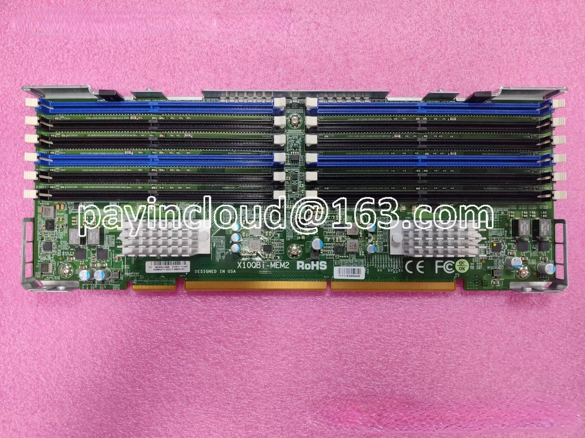 X10QBi MEM2 para módulo de memoria Supermicro, compatible con 12 DIMMs ...