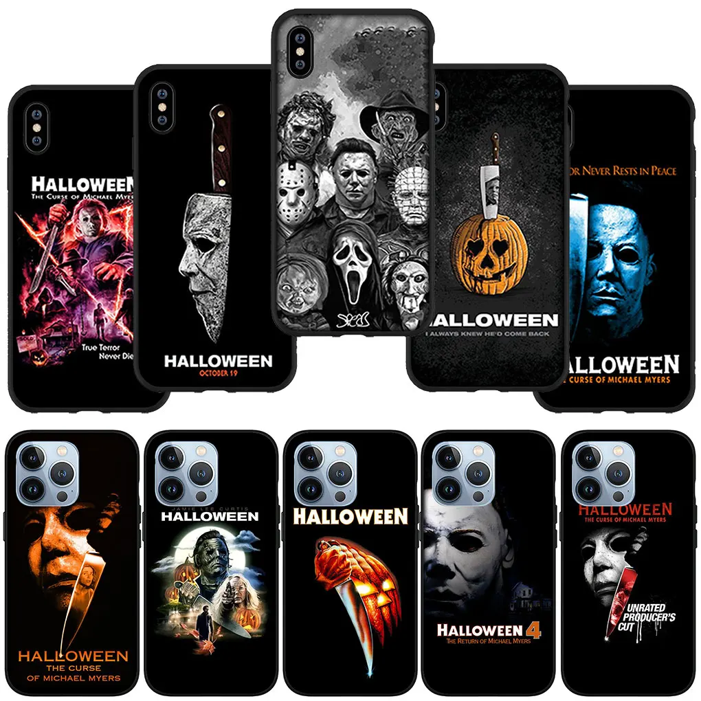 Halloween-Curse-Of-Michael-Myers-Soft-Cover-Casing-for-iPhone-16-15-14 ...