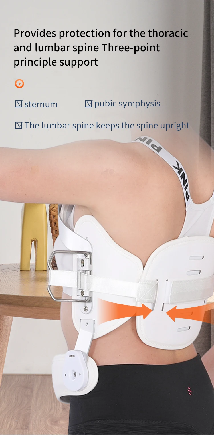Spinal Hyperextension Corrector Frame-style Thoracic Spine Support ...