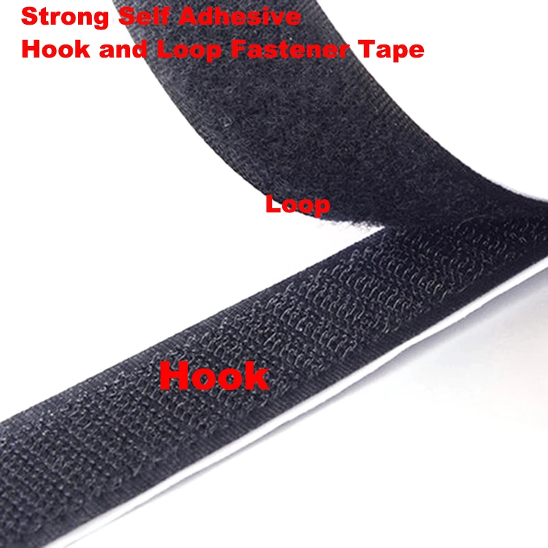 5M-Pair-Strong-Self-Adhesive-Hook-and-Loop-Fastener-Tape-Nylon-Hook ...
