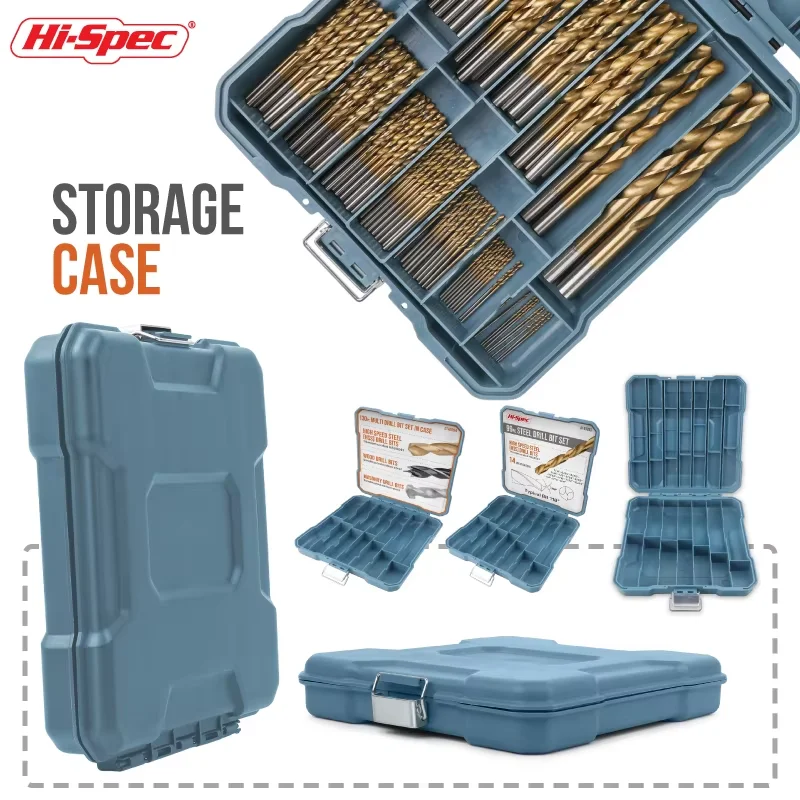 Empty Drill Bits Storage Box Toolbox Tool Accessories Woodworking Drill ...