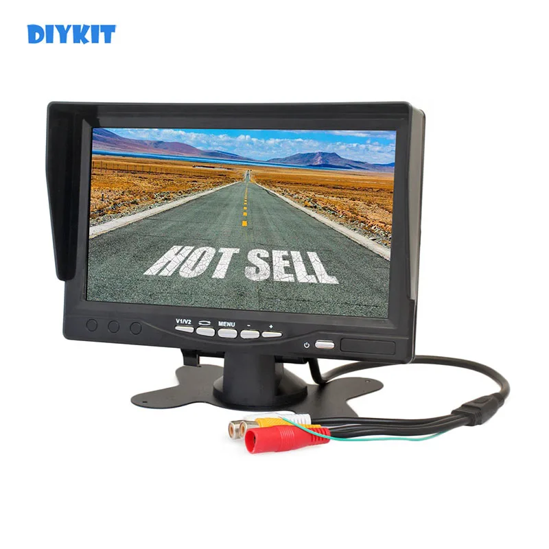 DIYKIT-7inch-HD-TFT-LCD-Car-Monitor-Display-Car-Reverse-Rear-View ...