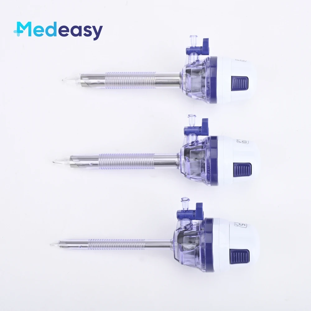 Medical Laparoscopic Disposable Optical Trocar, Laparoscopy Optical ...