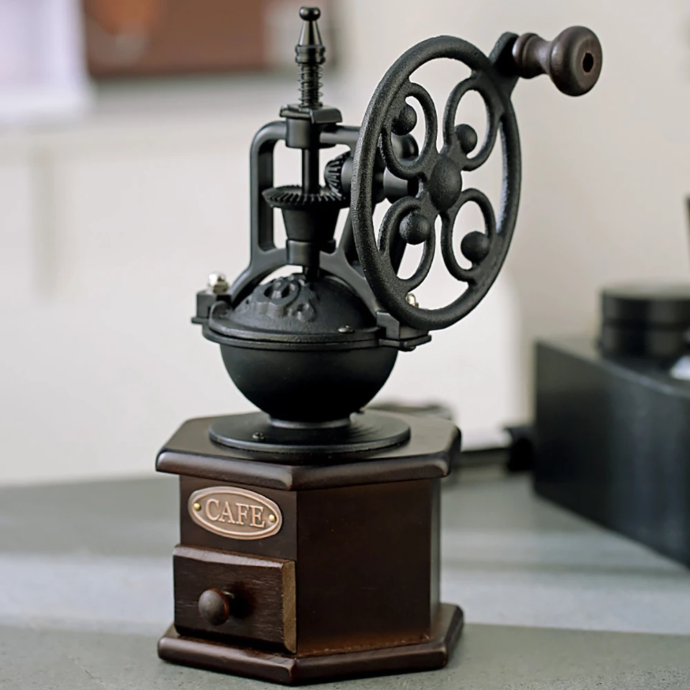 Molinillo Manual de hierro para el hogar, herramienta para moler granos ...