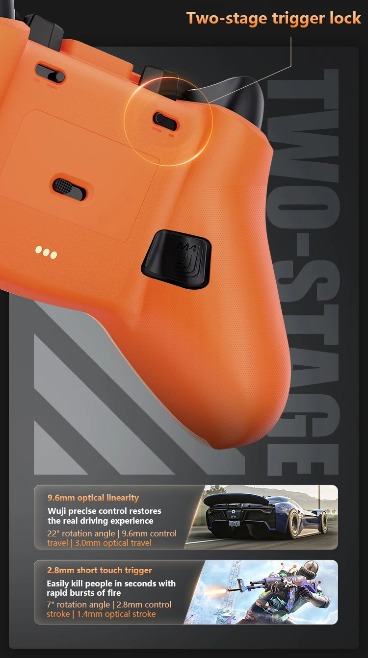 New G5Pro V2 Optical Gamepad controller Hot Swap JS20 TMR Joystick Wir ...