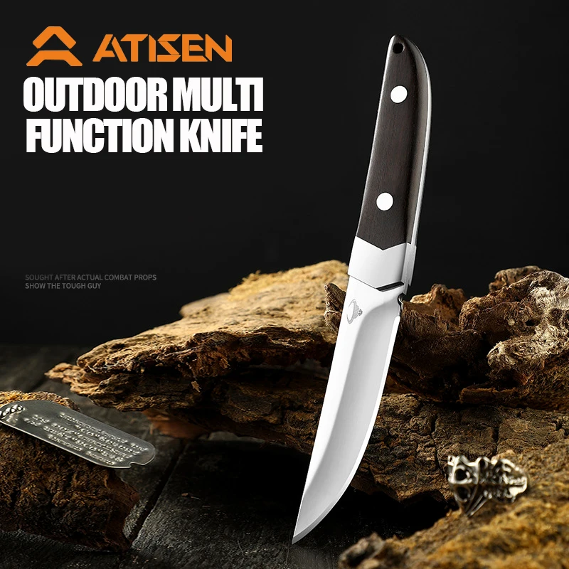 Professional-Hunting-Knife-Outdoor-Knife-Multi-Tool-Survival-Sharp ...
