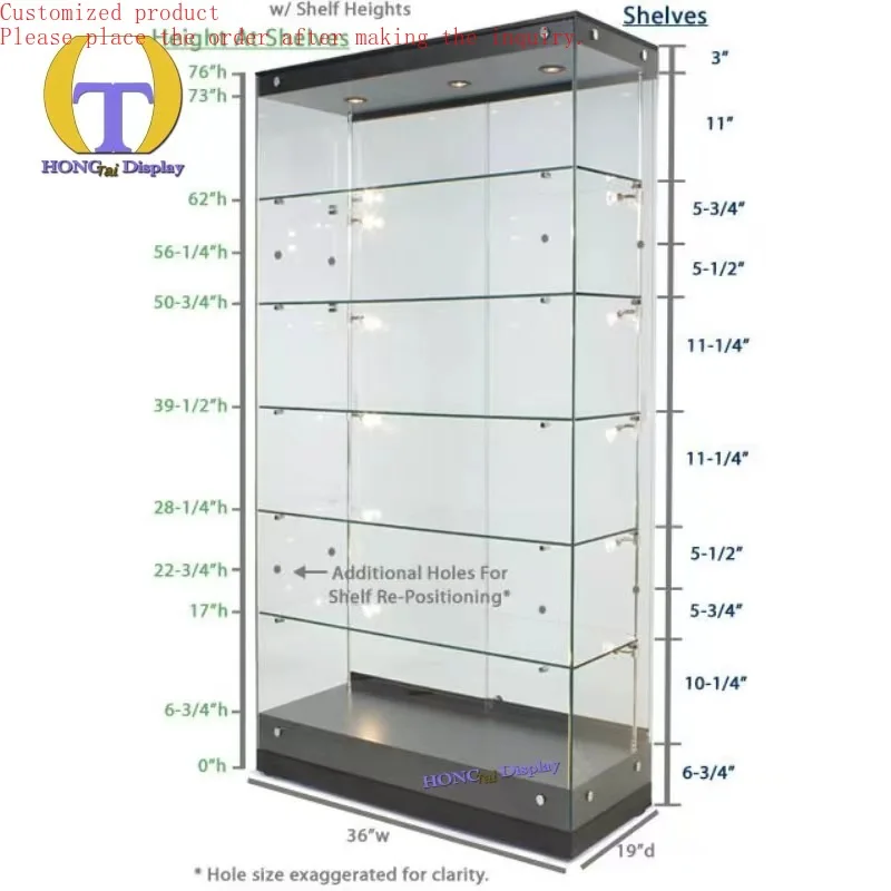 Custom.Display Wall Showcase Smoke Shop or Retail Store Sliding Door ...