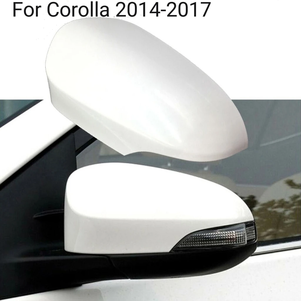 Side-Mirror-Cover-Cap-For-Toyota-2014-2017-ABS-White-Driver-Left-L-Car ...