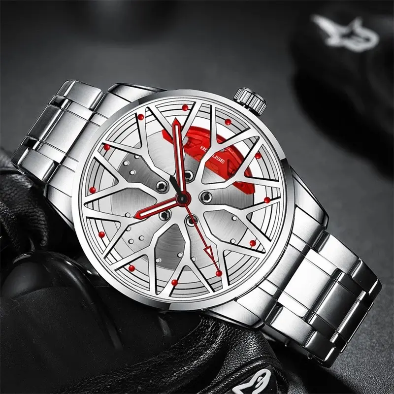 Watch Sports Car Wrist Watches | Mens Luxury Watches Wheel | Sports ...