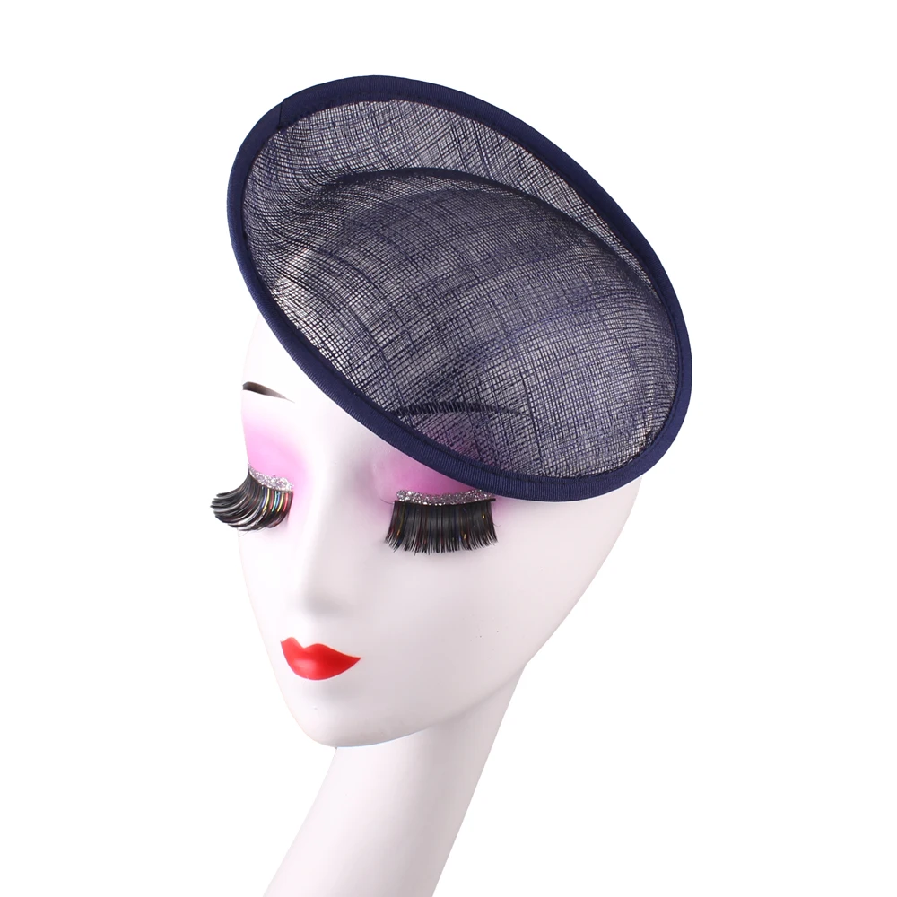 20cm DIY Round Saucer Sinamay Fascinator Bases Millinery Craft Party ...