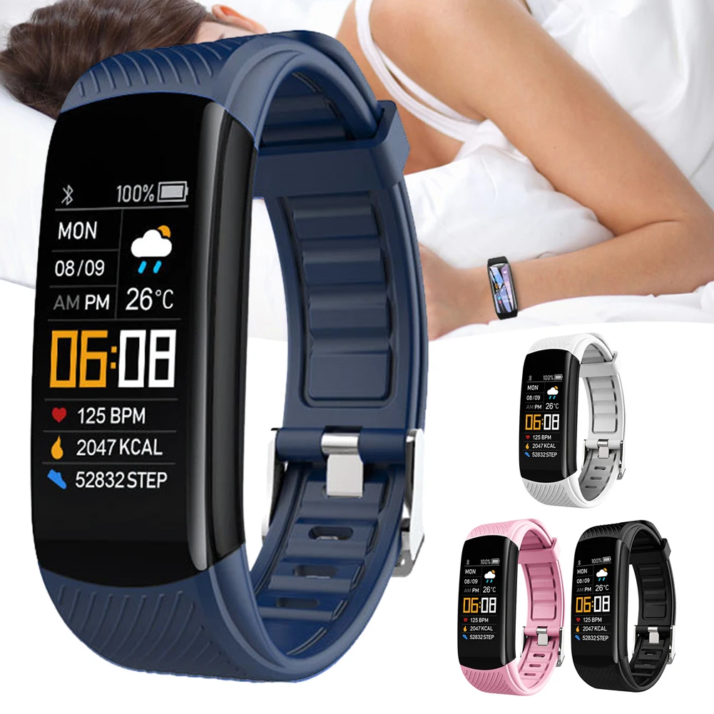C5S-Color-Screen-Smart-Watch-Sports-Heart-Rate-Monitoring-Alarm-Clock ...