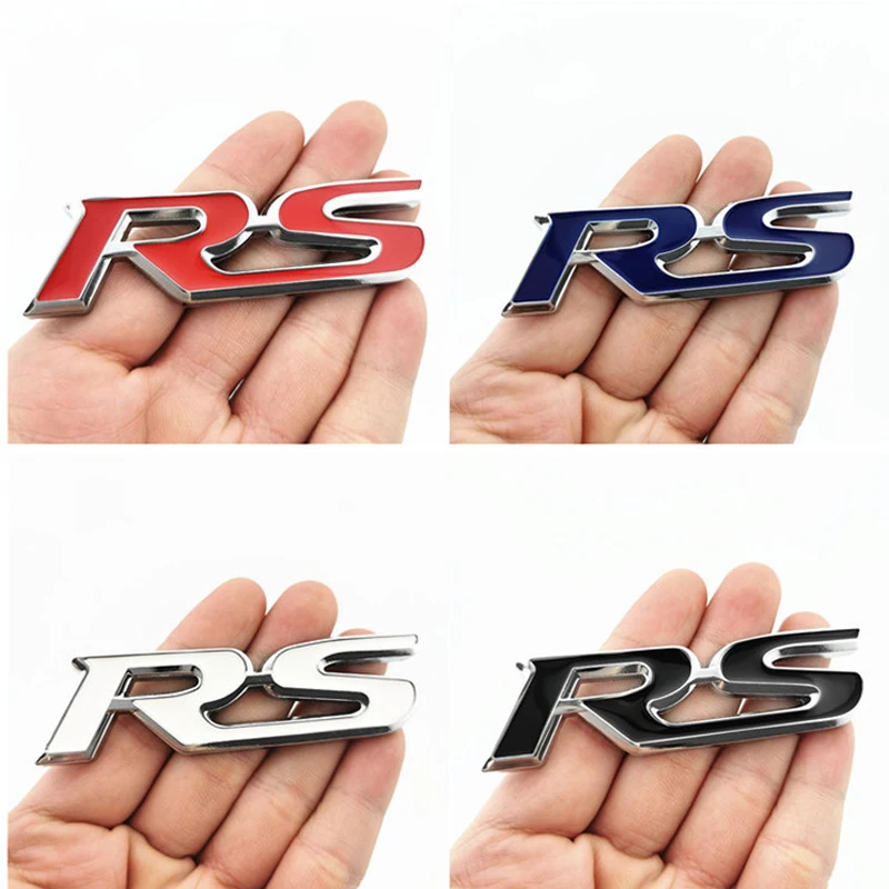 Generic 3D Metal Car Letters For Honda RS Emblem FIT Jazz Civic HRV ...