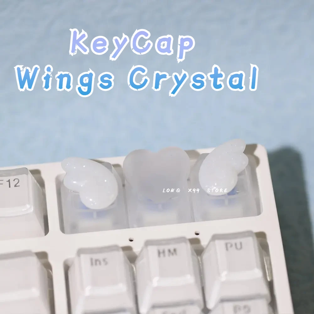 Limited-Special-Price-Personalized-Transparent-Translucent-Keycaps-Cute ...