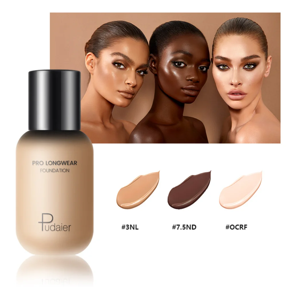Face Foundation Makeup Base Cream Mineral Full Coverage Concealer No ...