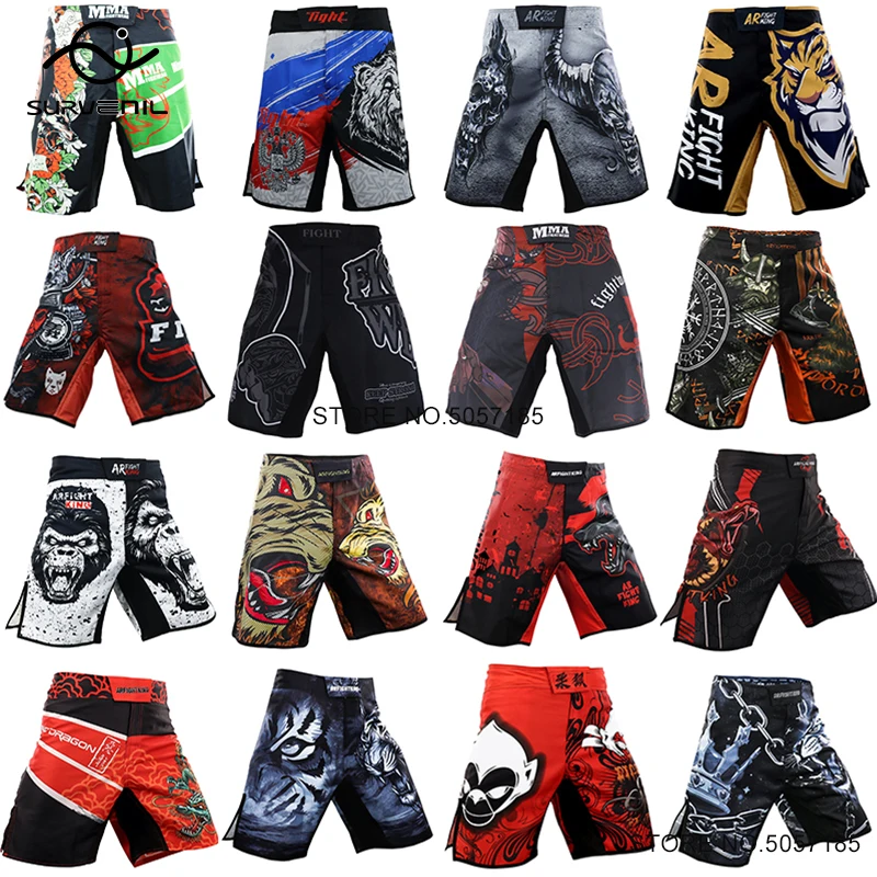 MMA-Shorts-Men-Tiger-Fight-Shorts-Fighter-Martial-Arts-Clothing ...