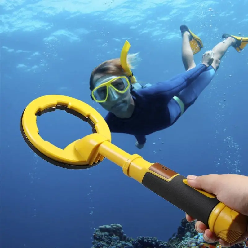 Metal Detector 2In1 Handheld Underwater Pulse Dive Underwater Detector ...