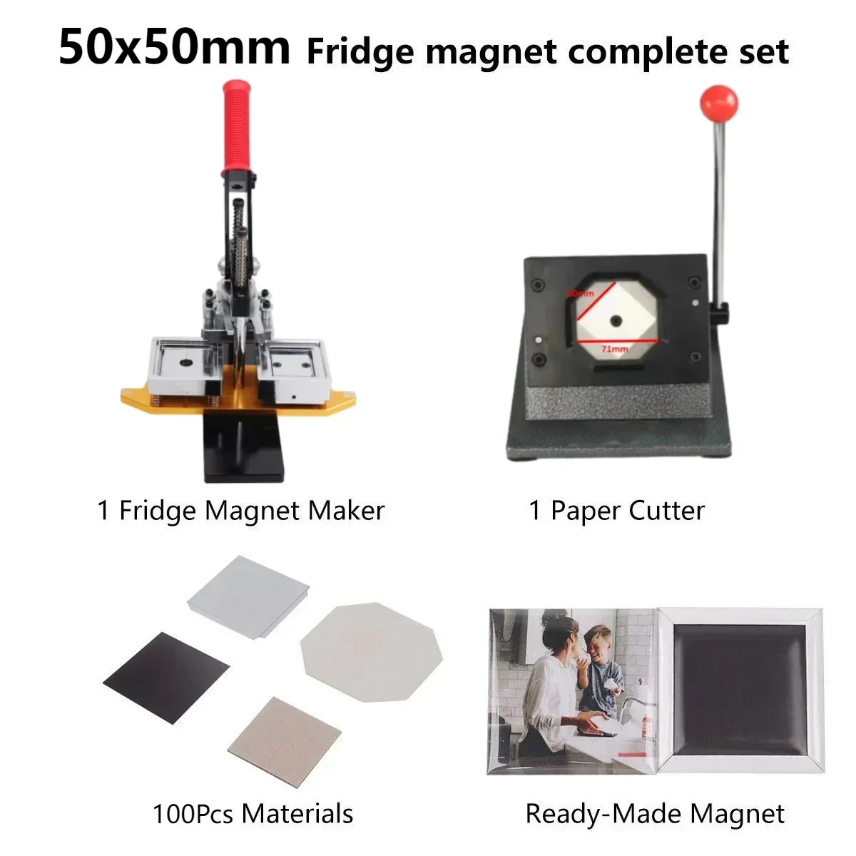 50x50mm-Square-Refrigerator-Sticker-Badge-Making-Machine-DIY-Fridge ...