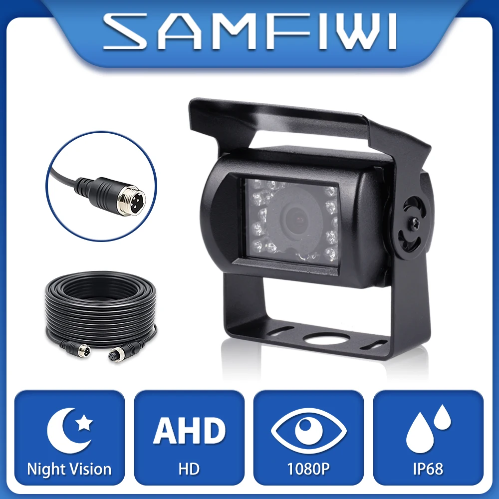 1080p Hd Car Camera Ir Night Vision Ahd Vehicle Rear View Truck ...