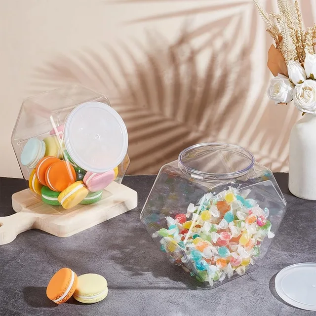 Clear Hinged Plastic Containers Plastic Storage Containers With Screw ...