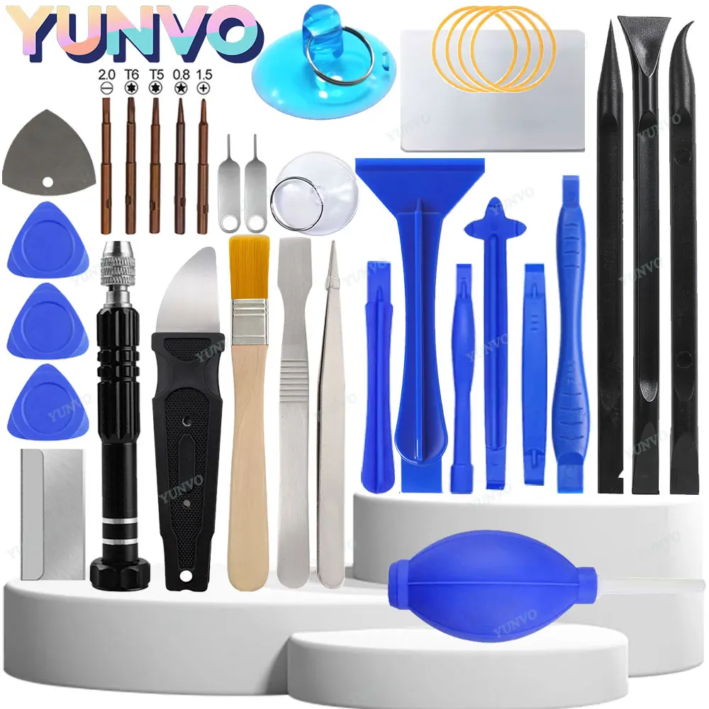 35 in 1 Mobile Phone Repair Tool Set Multi-Function Disassemble Kit ...
