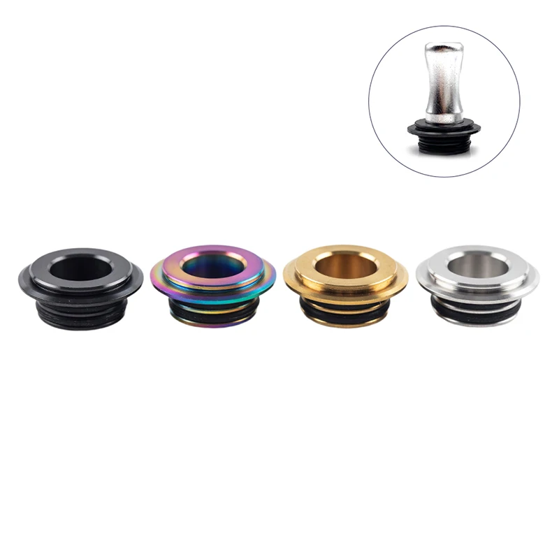 HUXUAN Stainless Steel 810 To 510 Pipette Dripper Straw Joint Adapter ...