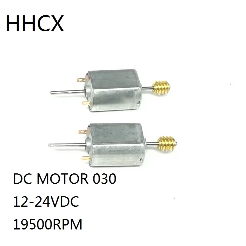 2PCS-DC-Motor-030-12-24VDC-Double-Output-Shaft-Micro-Motor-030-With ...