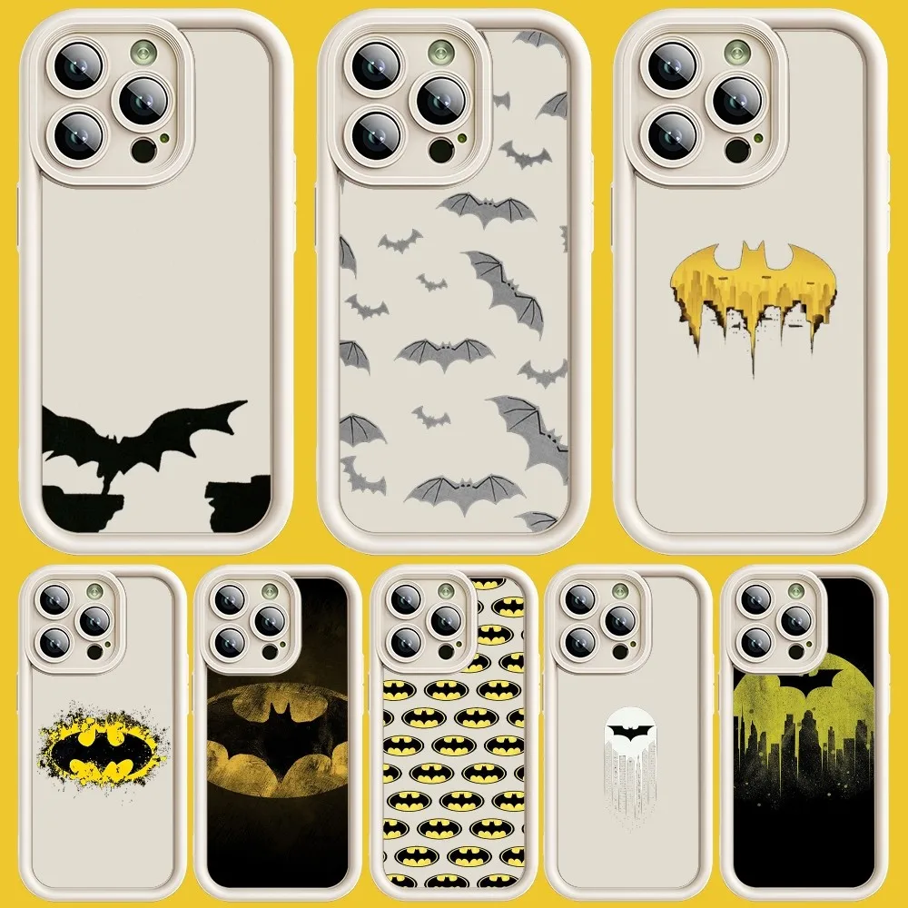 Anime-B-Batman-Phone-Case-Soft-Silicone-For-iPhone-15-11-12-13-14-Pro ...