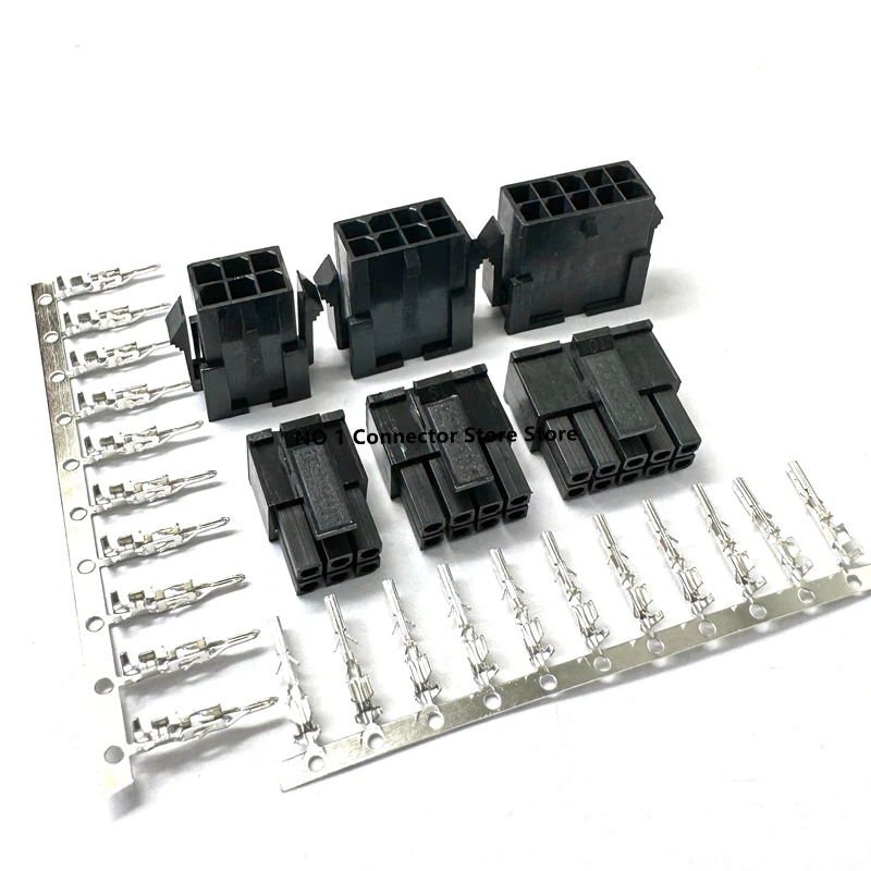 5Set-Micro-Fit-3-0mm-Plug-in-Male-Female-Aerial-Mating-Connector-43025 ...