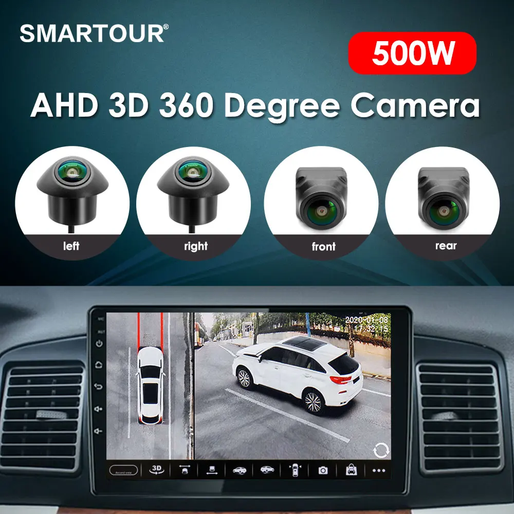 500W-For-Android-with-built-in-360app-3D-Around-view-360-car-camera ...