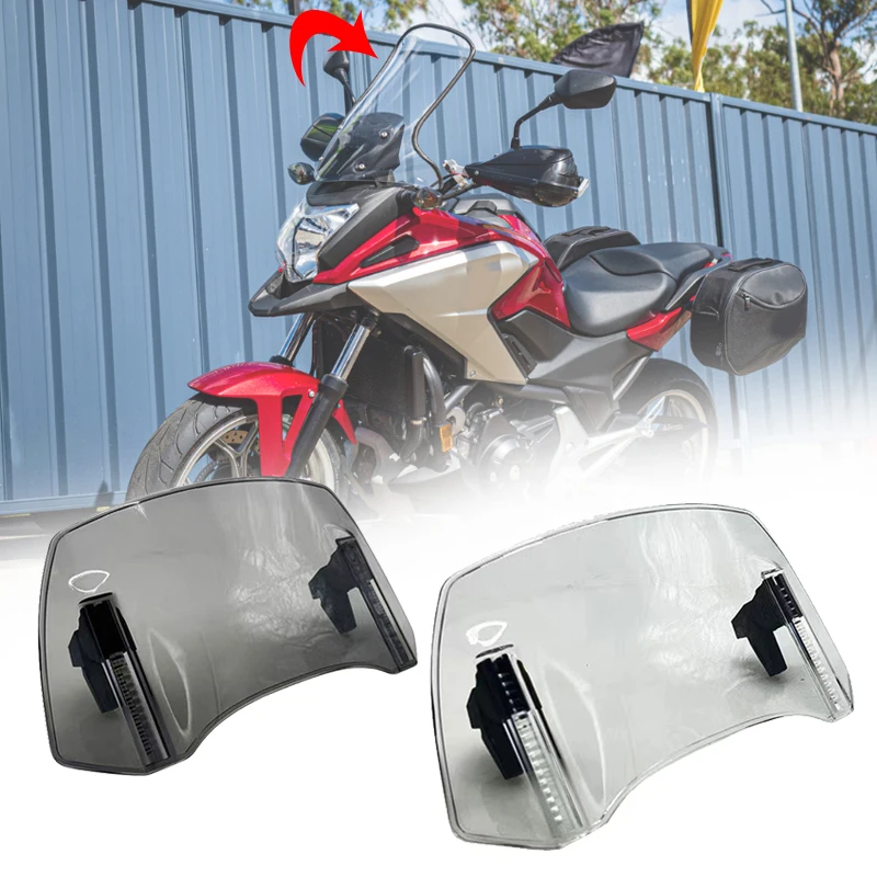 NC750X-NC700X-Motorcycle-Windshield-Extension-Adjustable-Spoiler ...