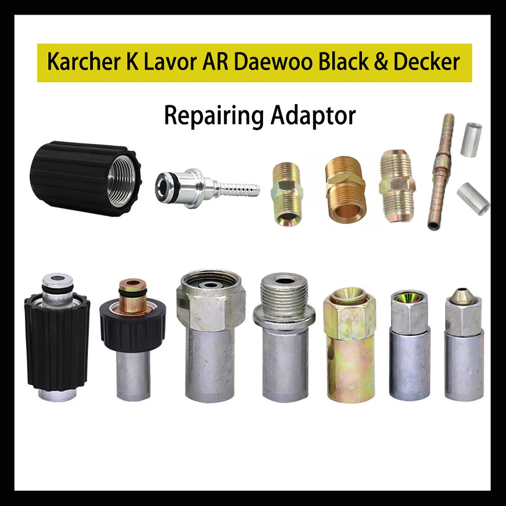 Pressure-Hose-Mount-Connector-For-Karcher-Repair-Adapter-With-Socket ...