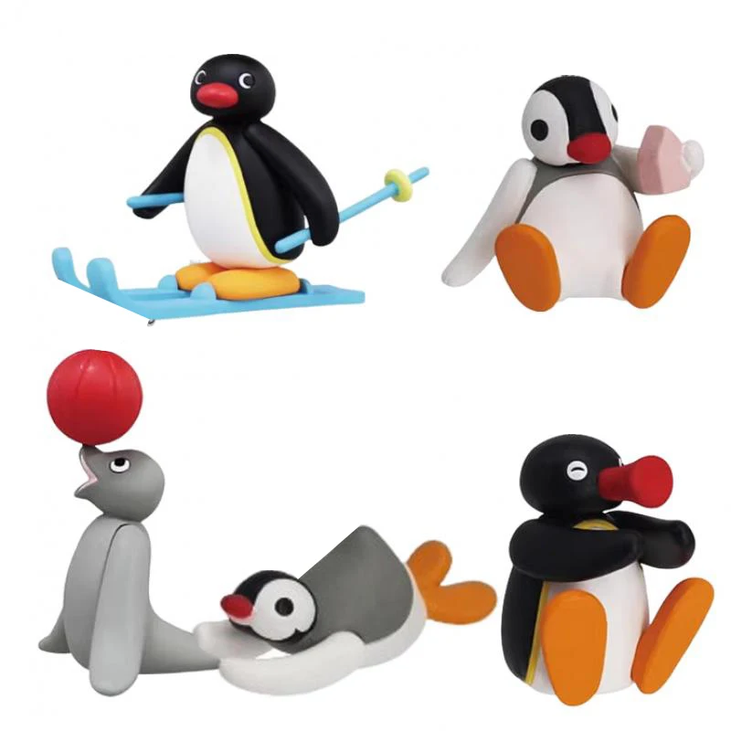 Figura-DE-ACCI-N-DE-Pingu-Gashapon-Pinga-mu-eco-de-Anime-Robby-Pingu ...