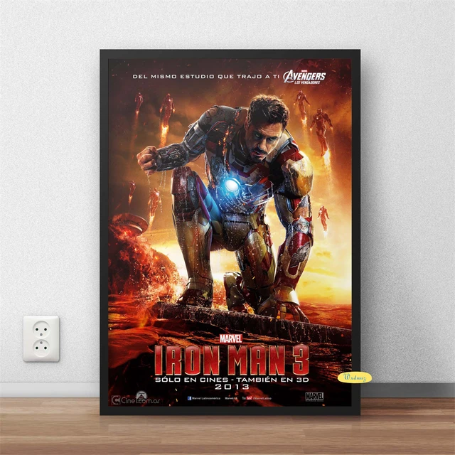 Iron Man 3 3d Movie Poster