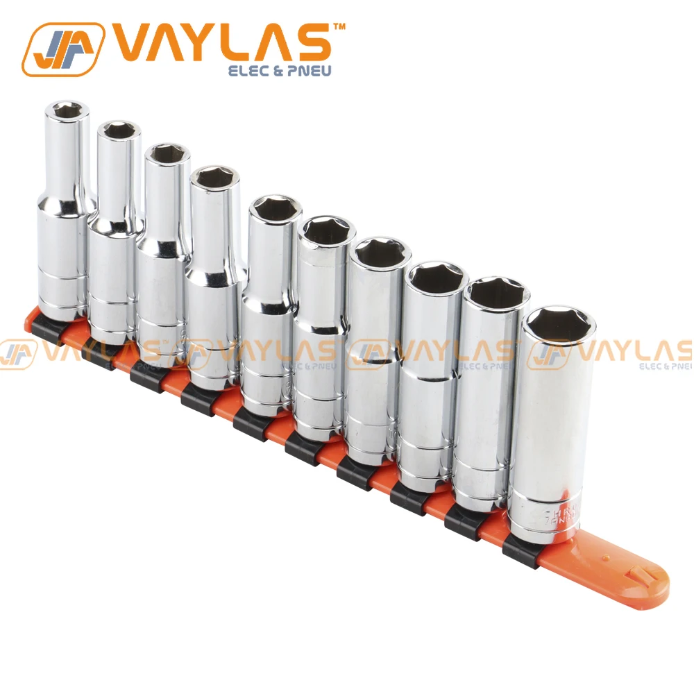 8-17mm-Long-Socket-Set-of-Heads-Mirror-Finish-1-2-Inch-Drive-with ...