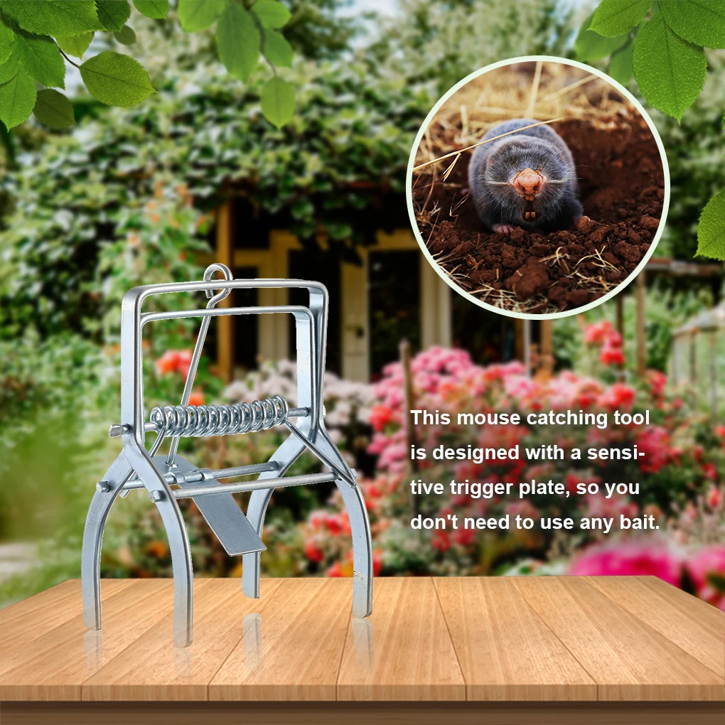 Outdoor Garden Rat Metal Catcher Tunnel Reusable Portable Mouse ...