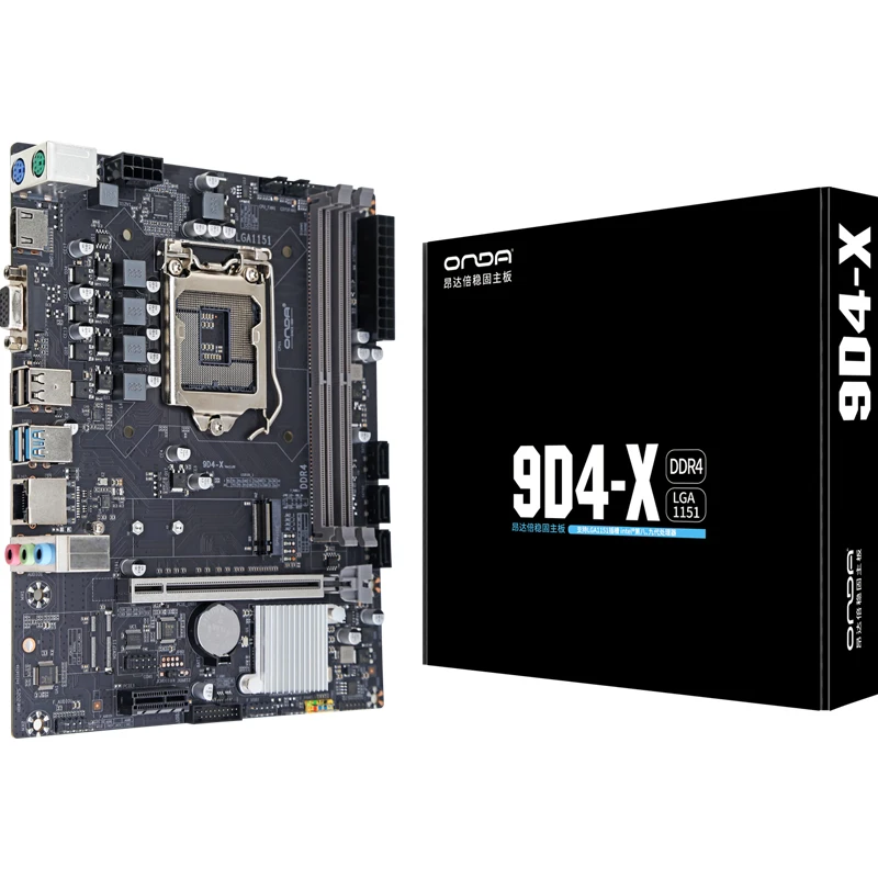 9D4-X desktop computer motherboard LGA1151 pin supports 8-9 generation ...