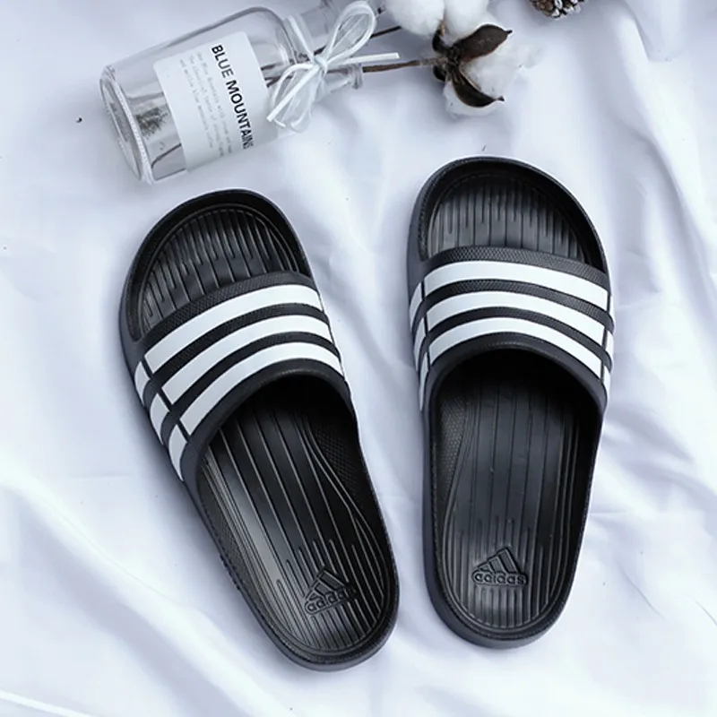 new style adidas slipers Men's shoes style for women fashion sliper add ...