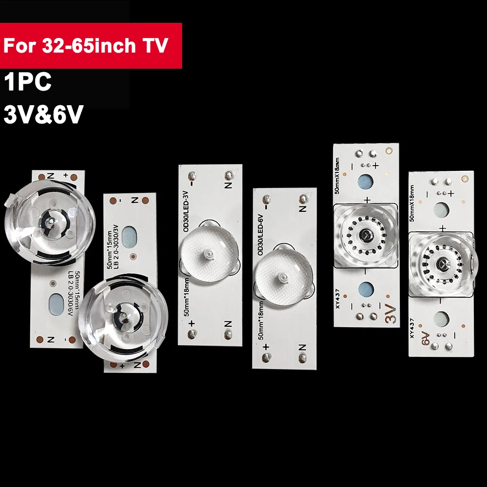 20pcs-Universal-LED-Backlight-Strip-6V-3V-SMD-Lamp-Beads-With-Optical ...