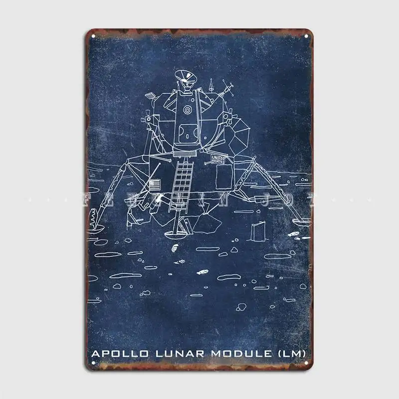 Lunar Lander Plaque