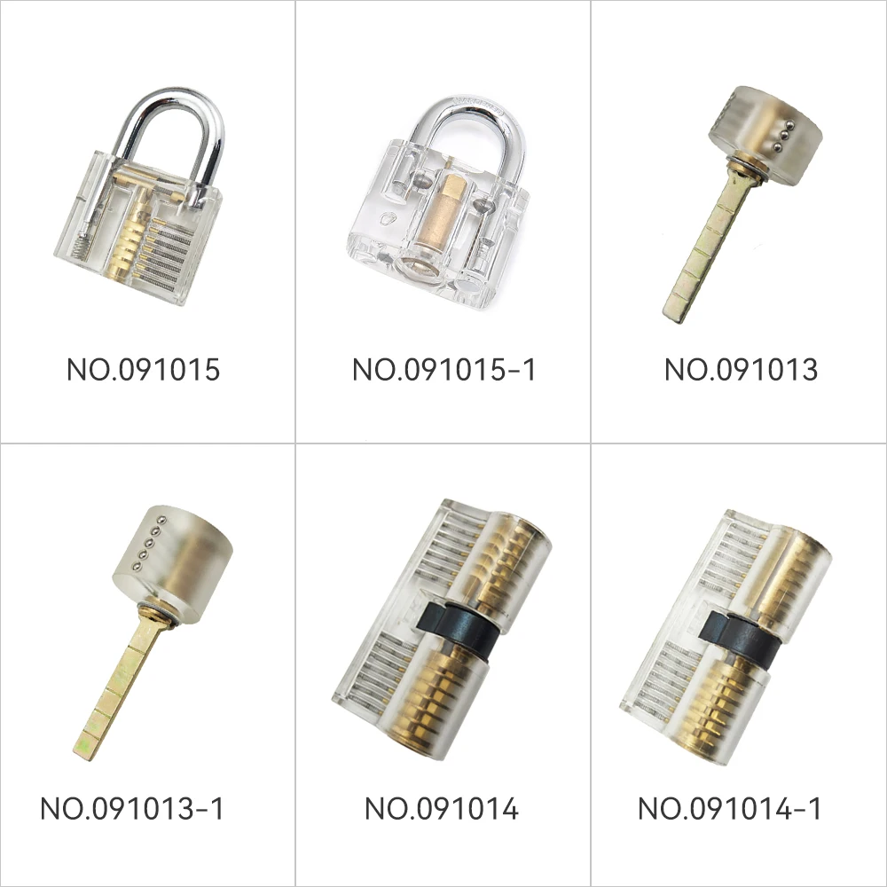 High Quality Transparent Technical Practise Lock toy for Locksmith ...