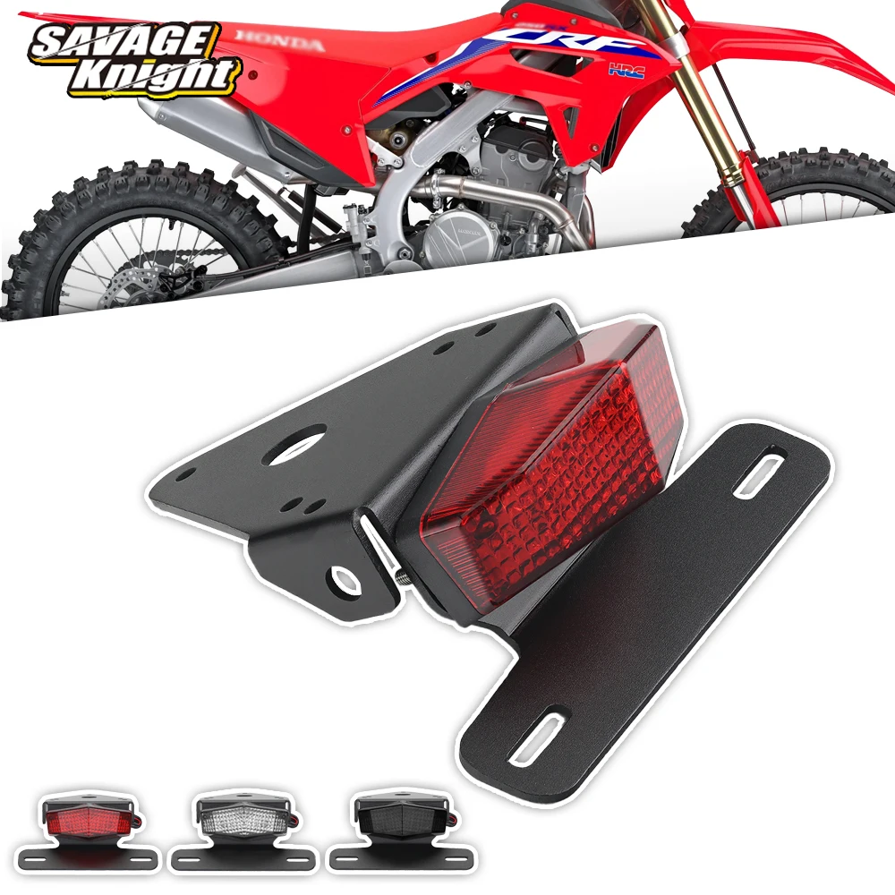 Motorcycle Plate Holder Lights | License Plate Holder Honda Xr | Honda ...