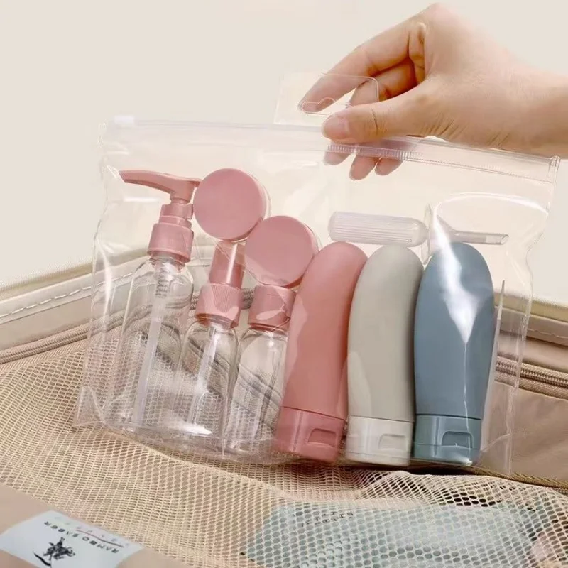 11pcs-Travel-Essentials-Set-Dispensing-Bottles-Pouch-Lotion-Organizer ...